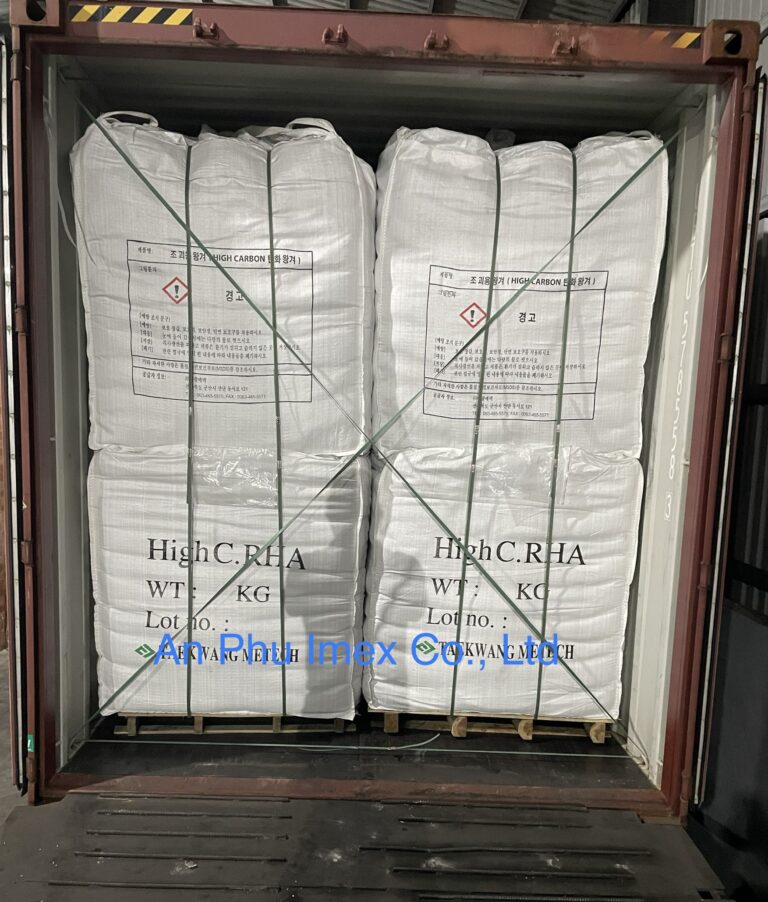 RICE HUSK ASH (HIGH CARBON, USED FOR INDUSTRY)